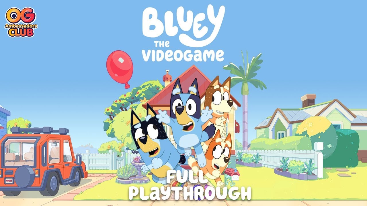 Bluey - The Video Game - Full Playthrough - Xbox Series X # ...