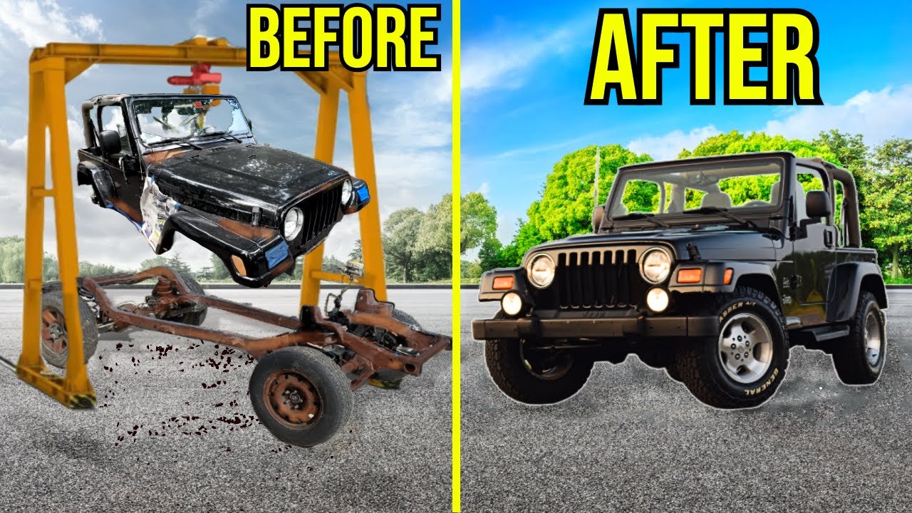 Building a Jeep Wrangler in 17 Minutes - YouTube