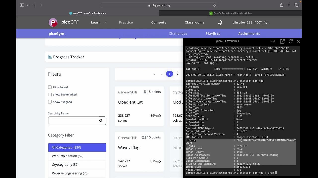 PicoCTF Information - YouTube