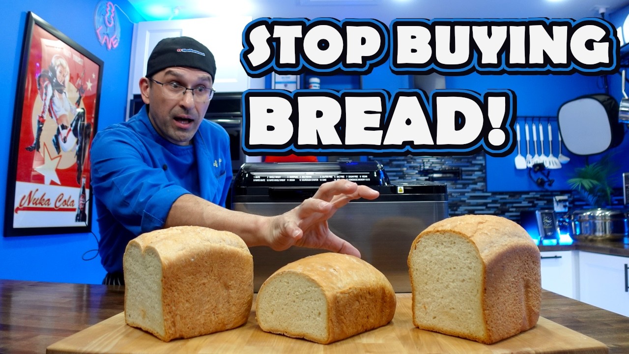 3 MIND-BLOWING Bread Recipies for your breadmaker | Zojirushi Virtuoso Plus - YouTube