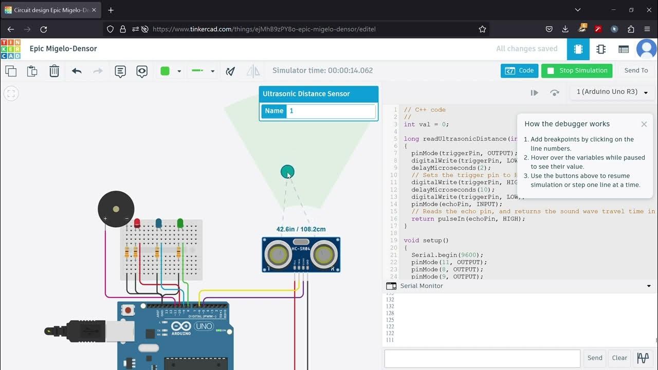 Circuit design Tinkercad - Microprocessor and Embedded System Final Term Paper - YouTube