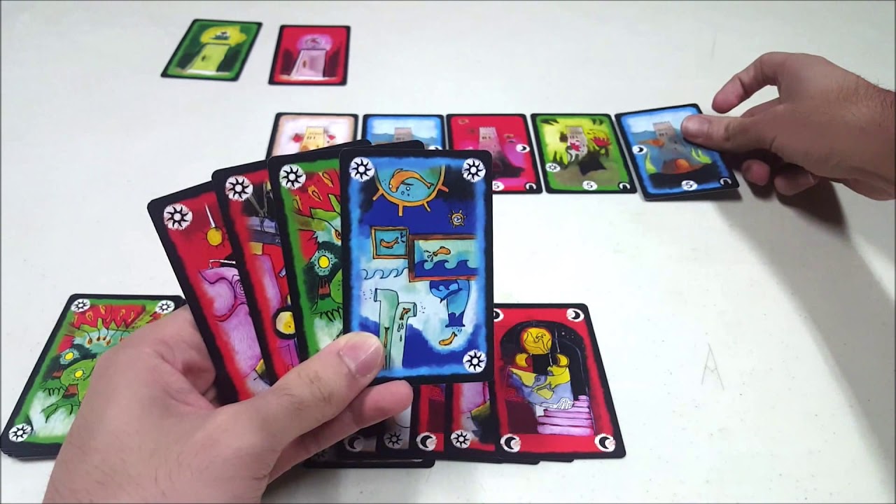 Board Game Playthrough EP064D - Onirim with The Towers Expansion - YouTube