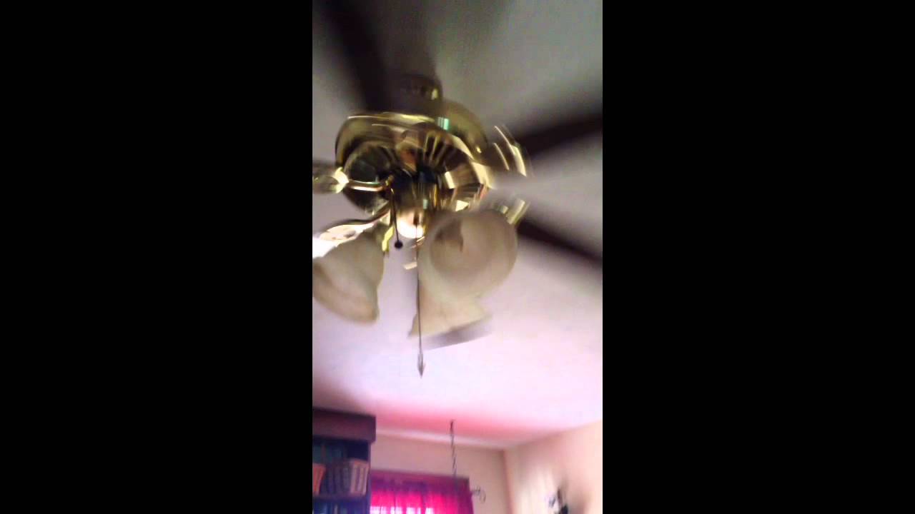 Encon vintage ceiling fan. - YouTube
