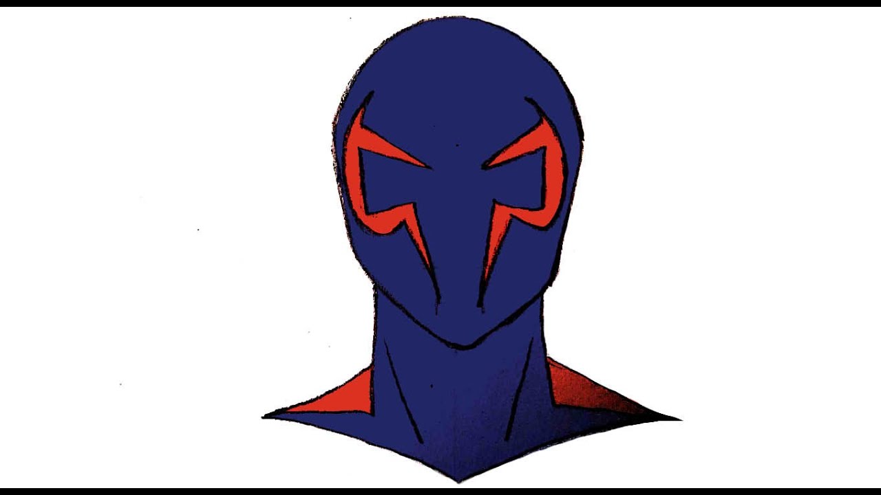 How to draw Miguel O'Hara Spider Man 2099|| Easy drawing - YouTube