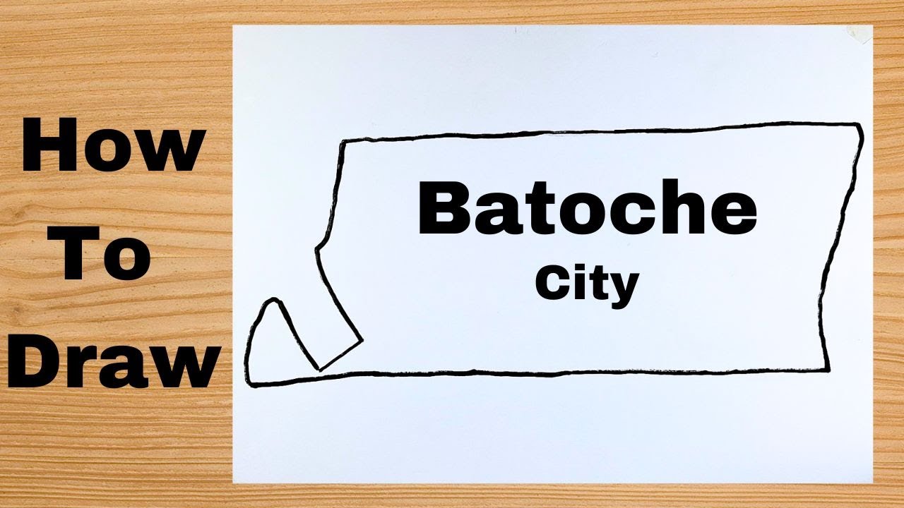Drawing Batoche City Map - Canada - YouTube