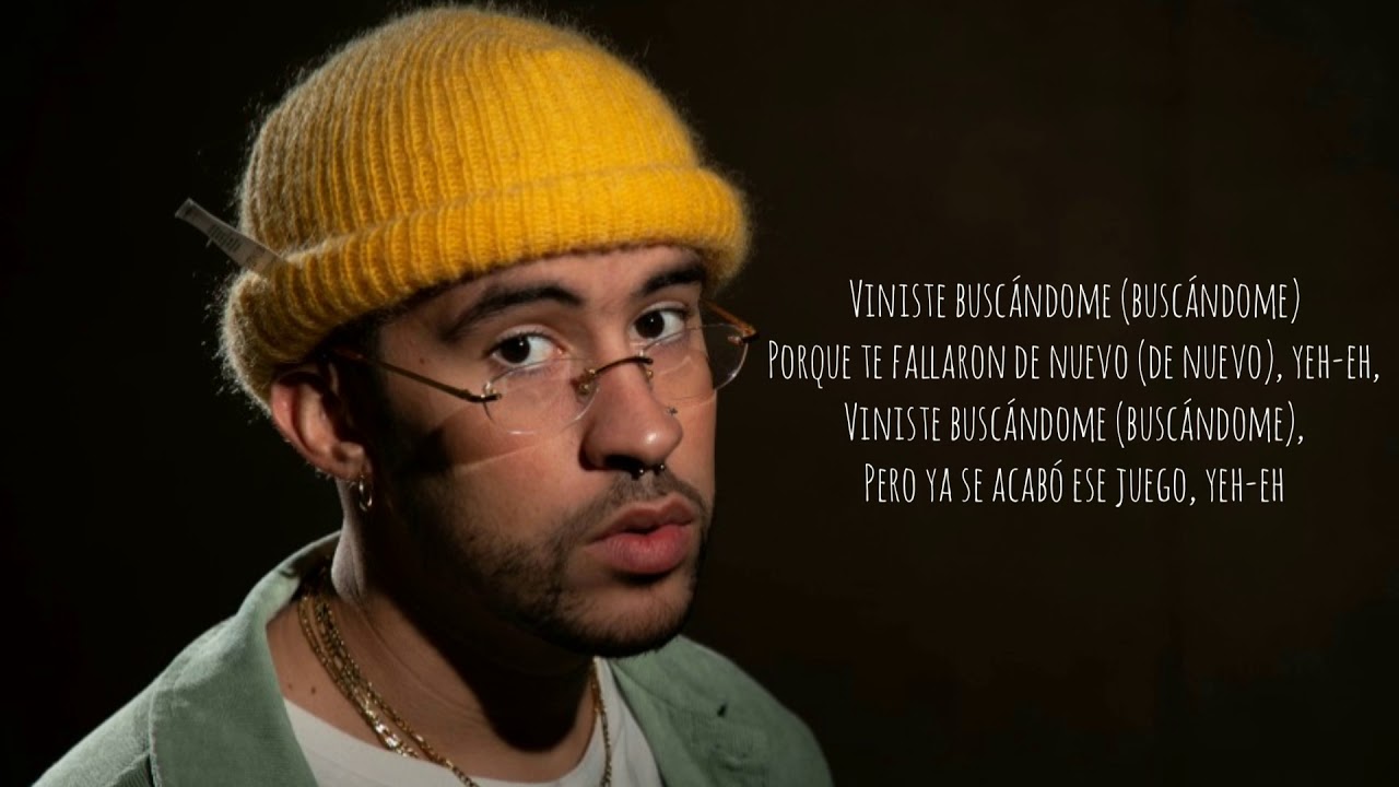 Bad Bunny - Bye Me Fui (Letra / Lyrics) - YouTube