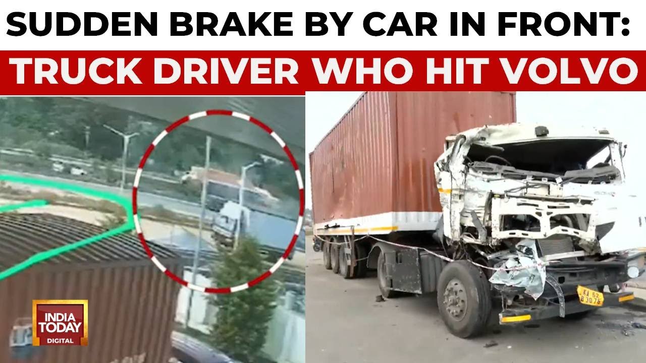 Truck Driver Blames Sudden Car Brake For Tragic Bengaluru Crash That ...