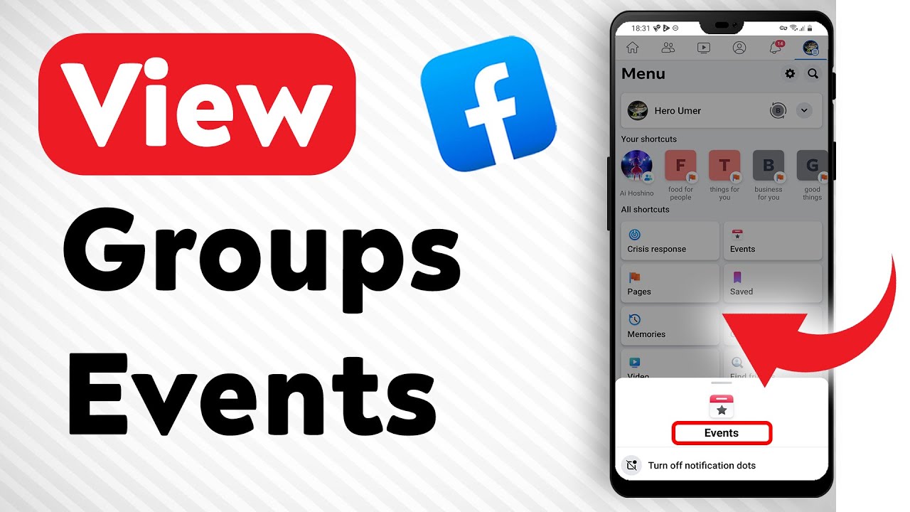 How To View Groups' Events In Facebook - Full Guide - YouTube