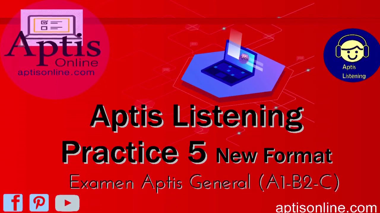 Aptis Listening Practice 5 Video - YouTube