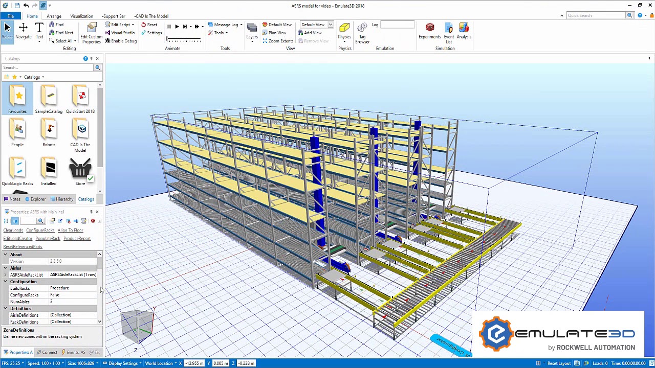 Emulate3D Rack Configurator - YouTube