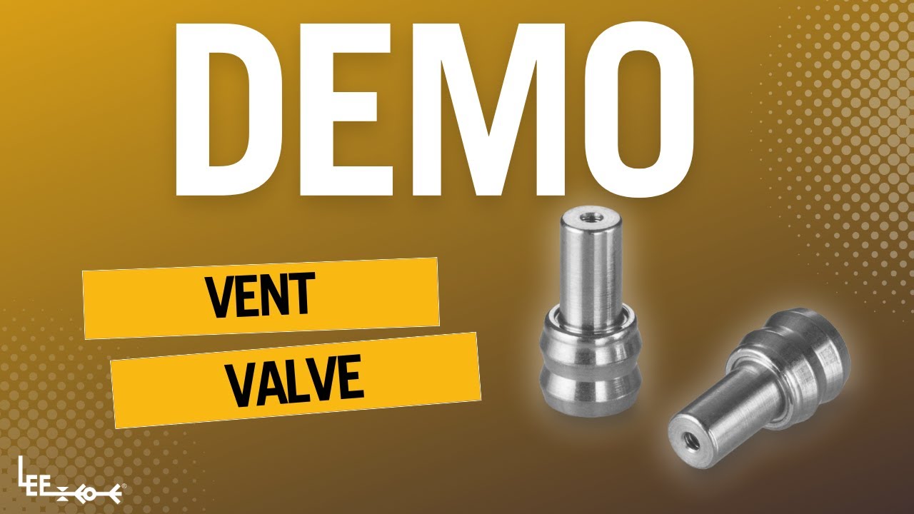 Lee Vent Valve Demonstration | Restore System Performance - YouTube