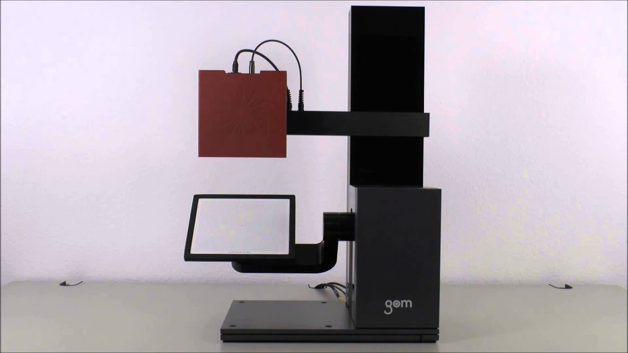 GOM ATOS ScanPort Calibración - YouTube