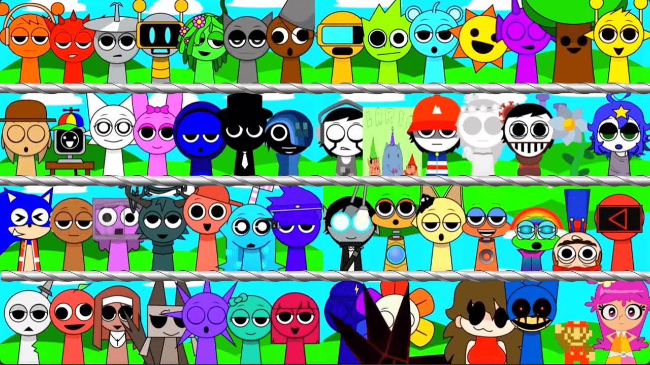 Sprunki Ultimate Deluxe with All Characters #sprunki #animation # ...