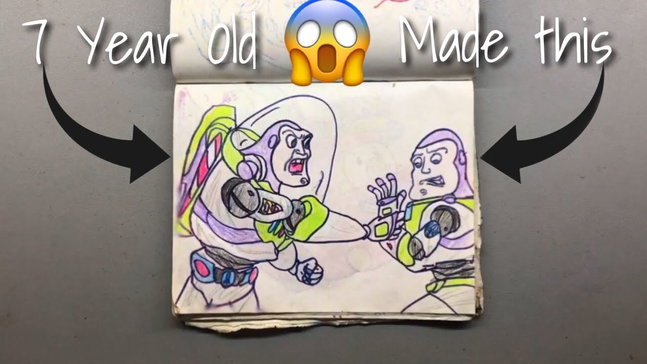 This 7-Year-Old’s Drawing Book Left Me Speechless 😱 - YouTube