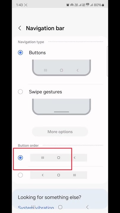 Samsung Galaxy Navigation button change kaise kare | How to change Navigation button Samsung ...