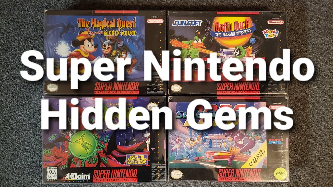 Super Nintendo Hidden Gems. - YouTube