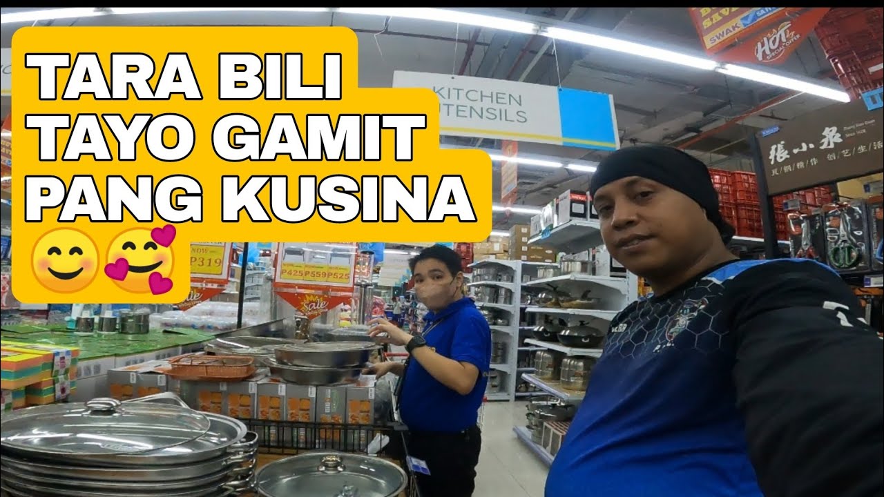 TARA BILI TAYO GAMIT PANG KUSINA SA DIVI🔪👨‍🍳🥰 - YouTube