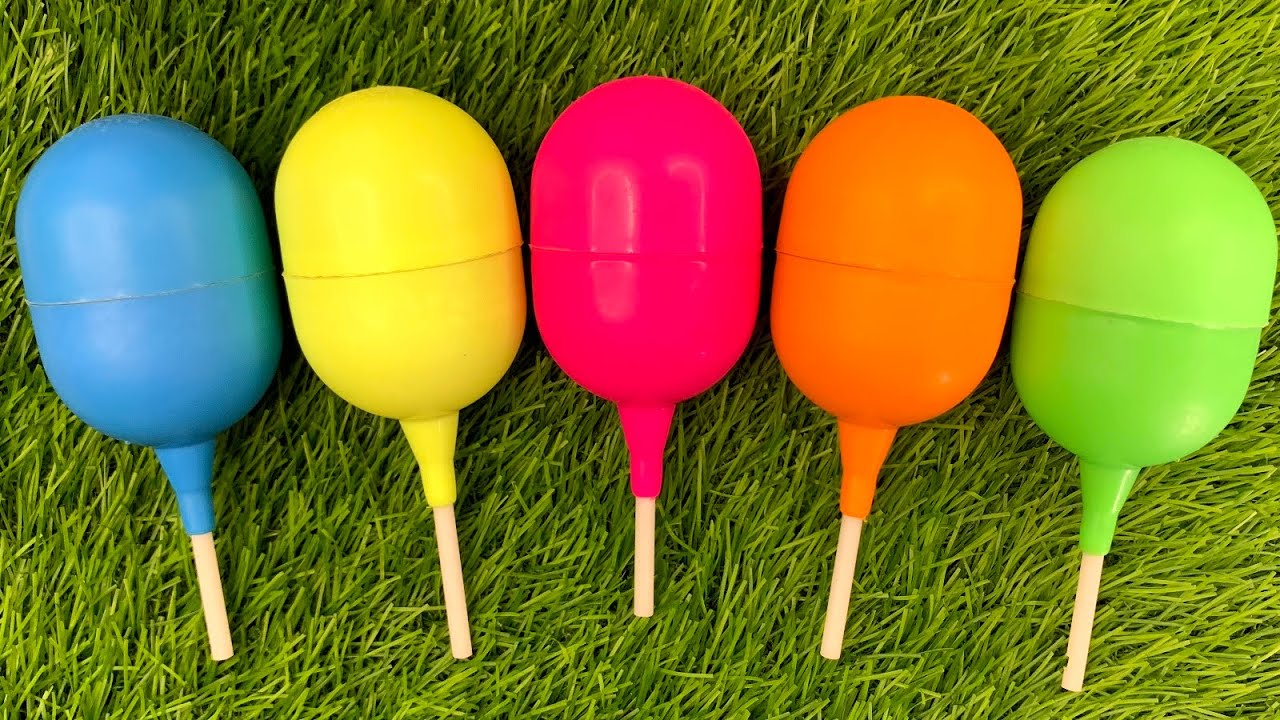 🍭Learn Colors with lollipops and Sweets | Lollipops Unpacking | ASMR ...