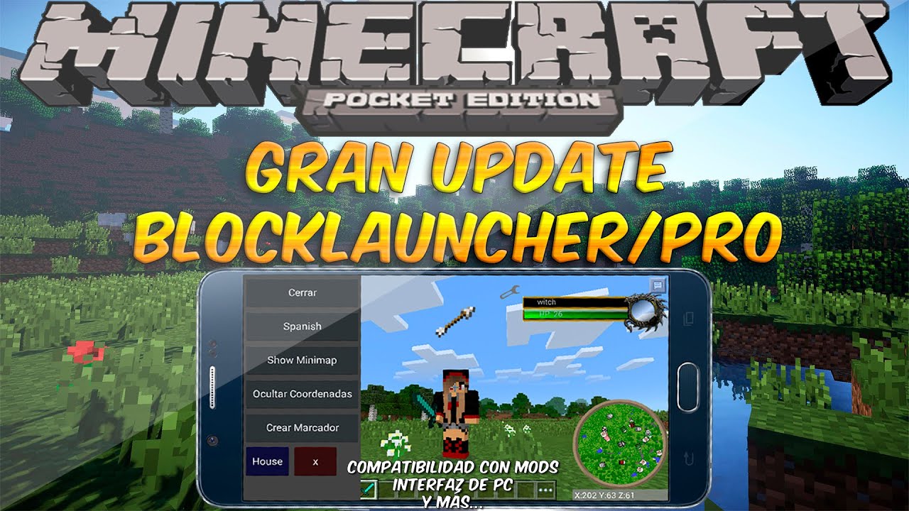 Gran Update BlockLauncher/Pro (Compatibilidad Mods Y Más) [ Minecraft ...