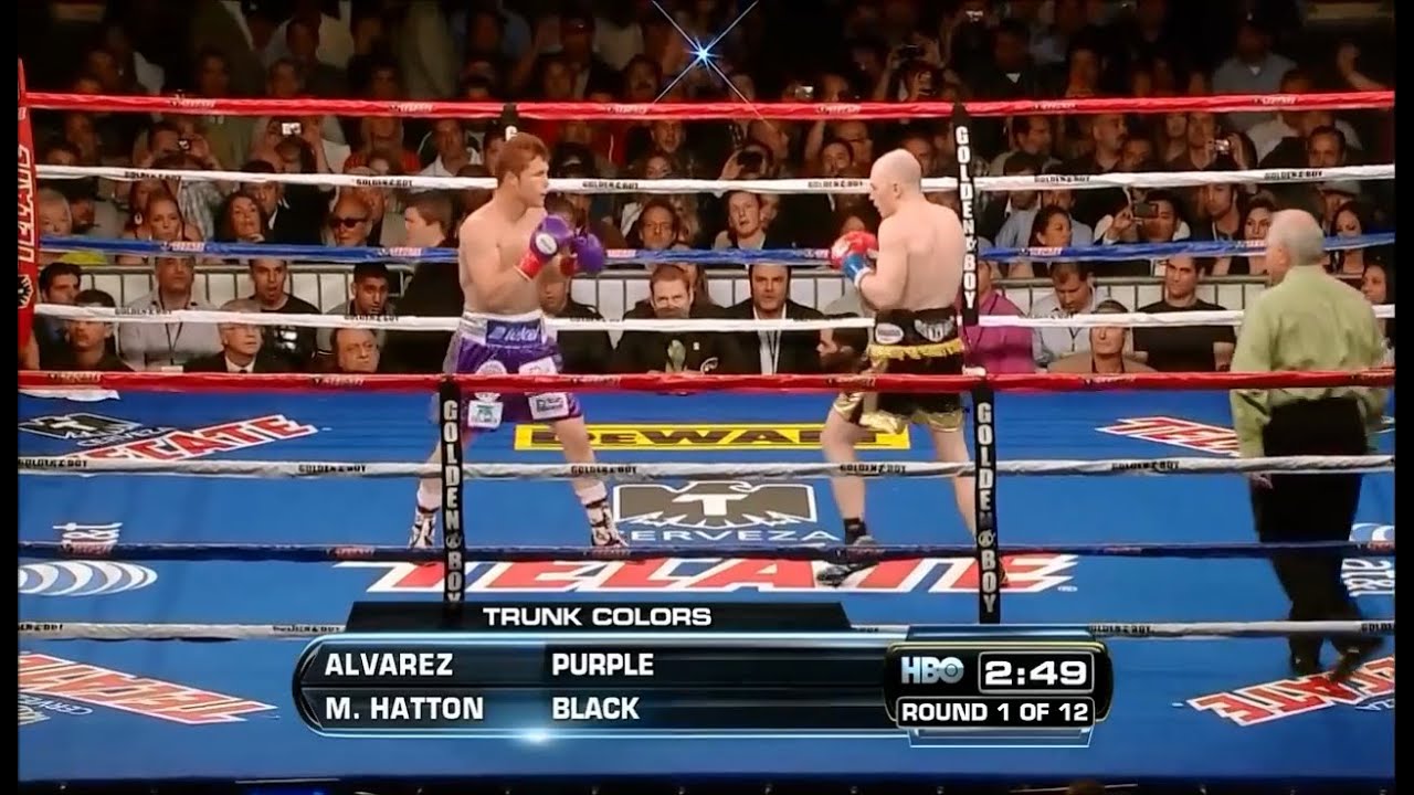 Saul Canelo Alvarez vs Matthew Hatton WBC WORLD SUPER WELTERWEIGHT ...