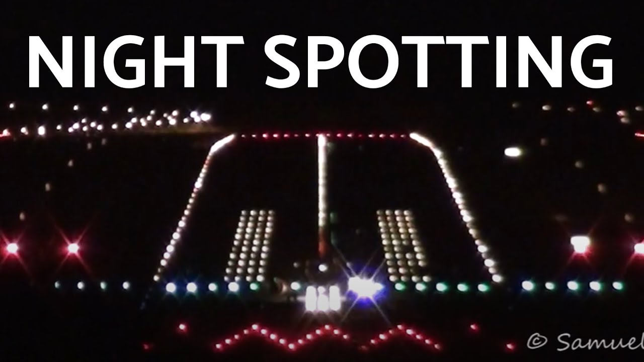 AWESOME NIGHT LANDINGS at Madeira Airport (NIGHT SPOTTING) - YouTube