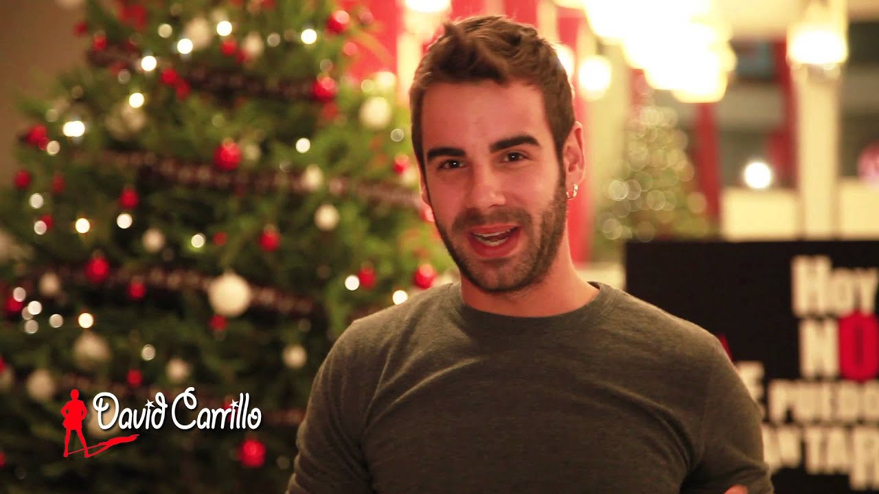 David Carrillo felicita la Navidad - Hoy No Me Puedo Levantar - YouTube