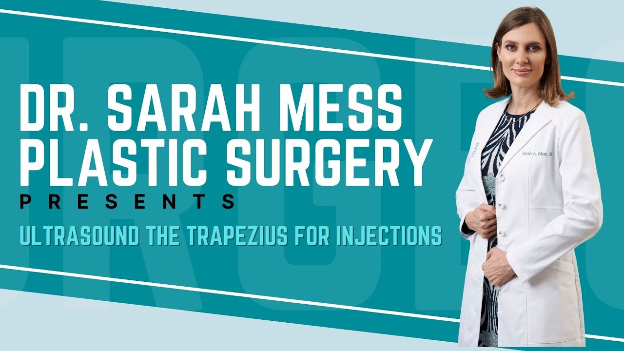 Ultrasound the Trapezius for Injections - YouTube