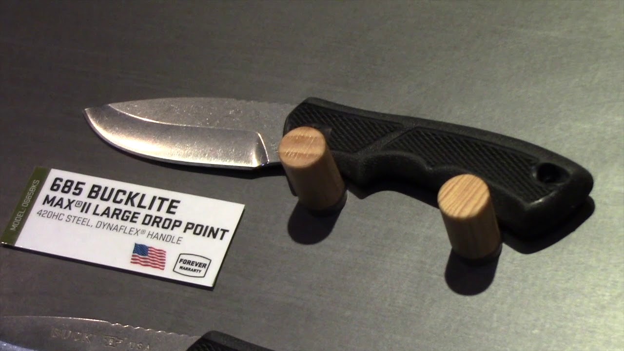 Buck Knives Bucklite Max II - SHOT Show 2018 - YouTube