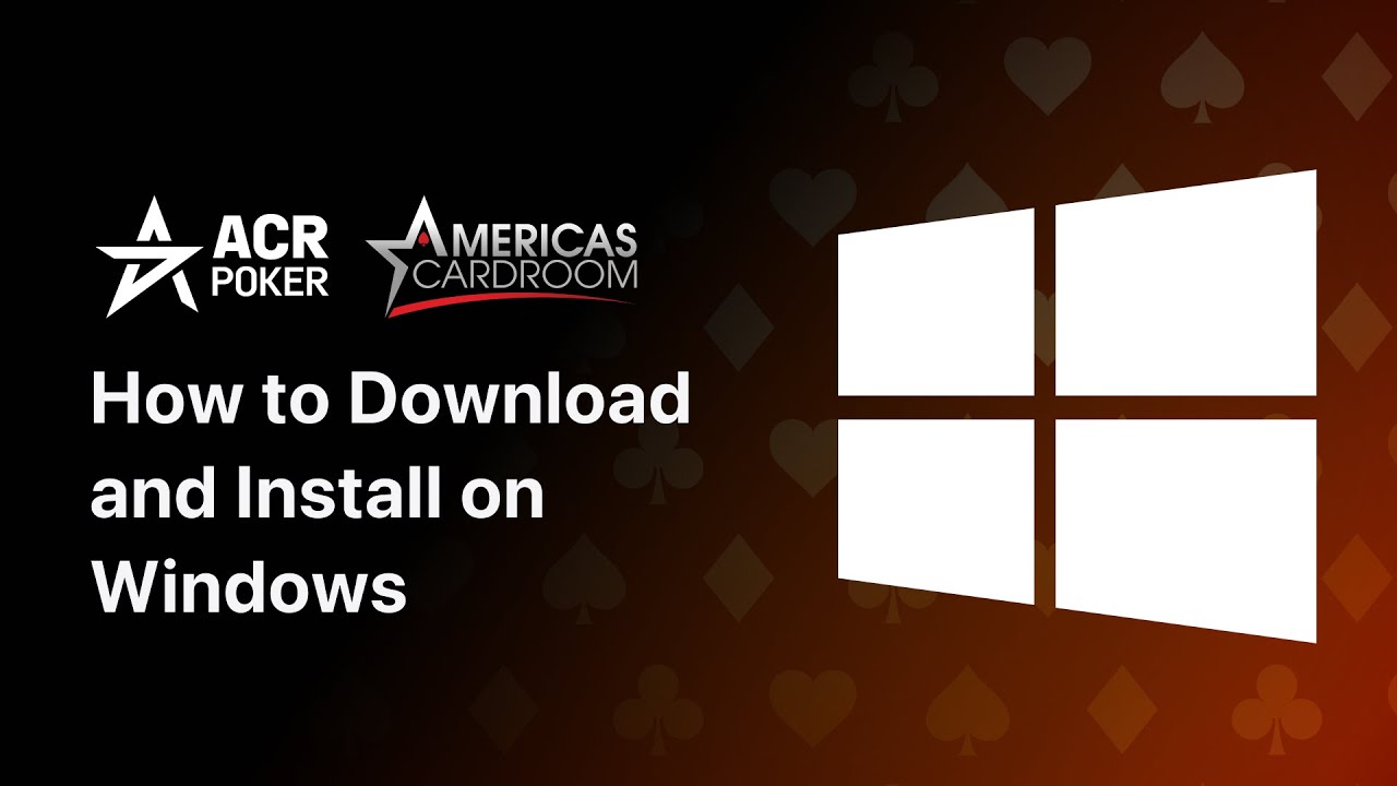 How to Download and Install ACR Poker (Americas Cardroom) on Windows ...