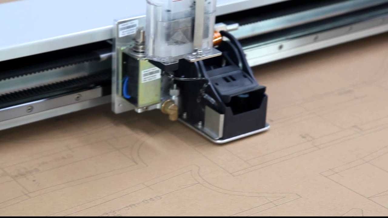 SINAJET Flatbed CISS Inkjet Cutter - YouTube
