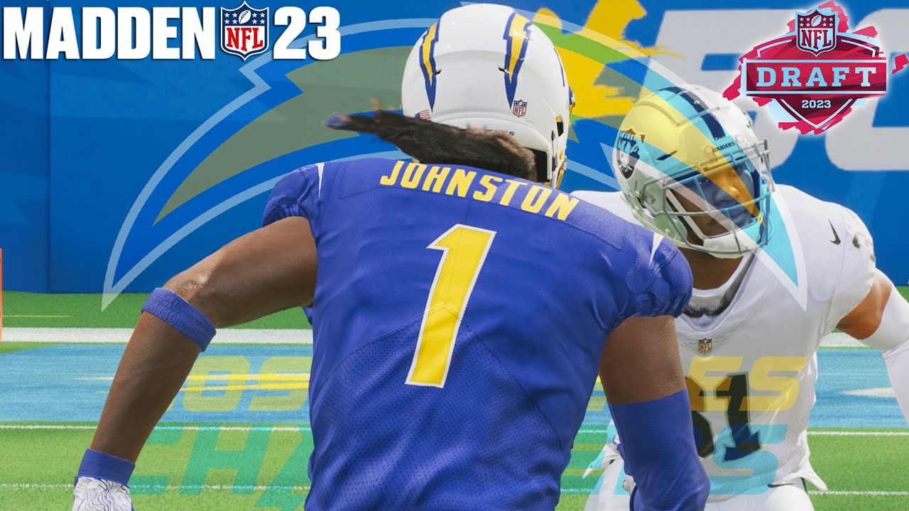Quentin Johnston LA Chargers (Madden 24 UPDATED Rosters) Madden 23 PS5 Gameplay - YouTube