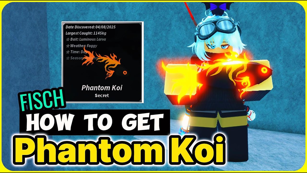 How to Catch Phantom Koi in Fisch | EASY Secret Fish Guide - YouTube