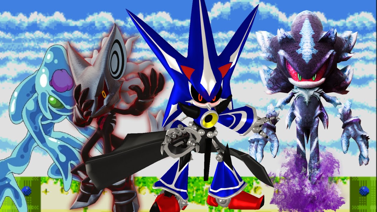 neo metal sonic over Mecha Sonic [SONIC3AIR]mods en la descripción no ...