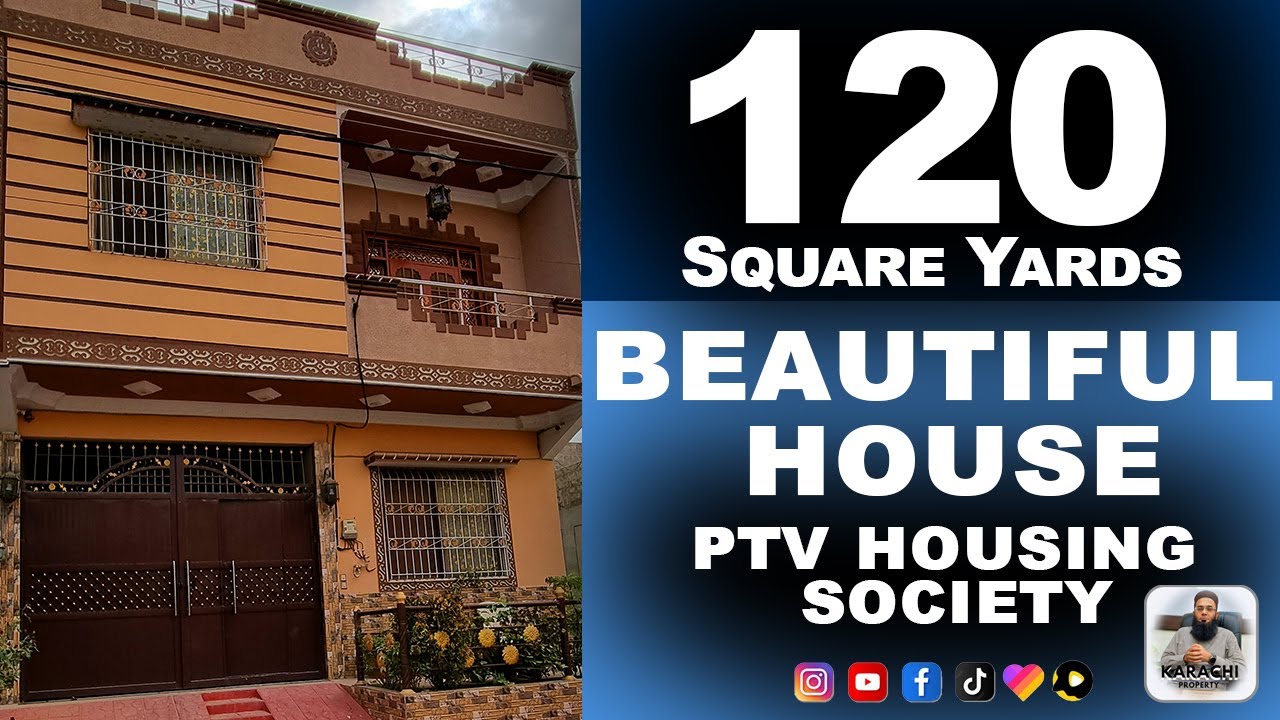 Double Storey 120 Square Yards House for Sale in PTV Society Near Jamia ...
