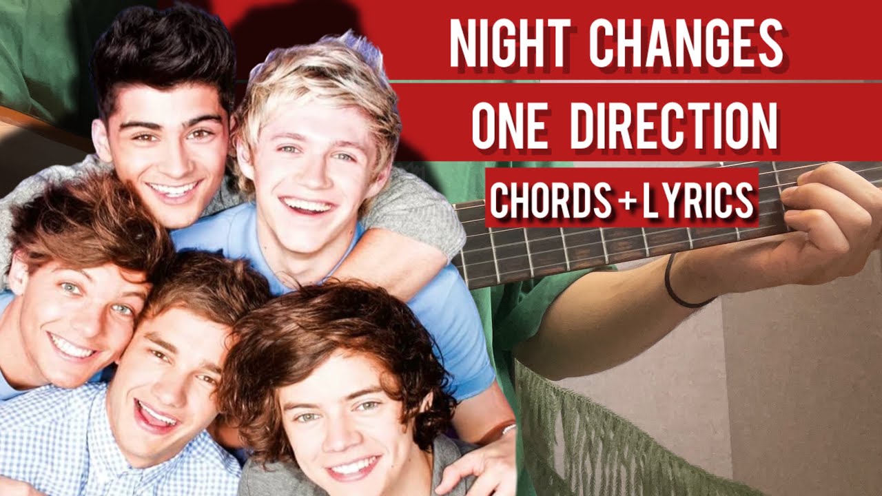 Night Changes - One Direction | EASYGuitar Tutorial with Chords ...