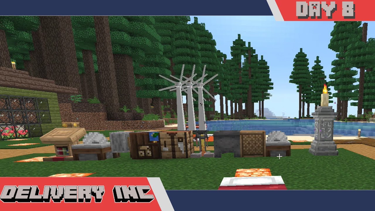 [Minecraft] Delivery Inc. | Day 8! - YouTube