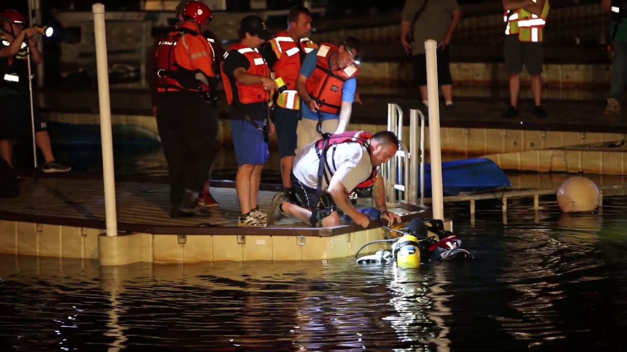 Car Under Water Mercer County Park Boathouse July 3, 2020 - YouTube
