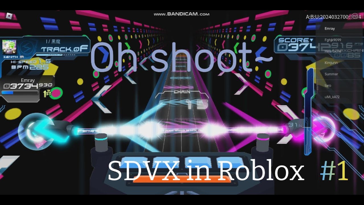 Me doin' SDVX in Roblox for fun (#1) - YouTube