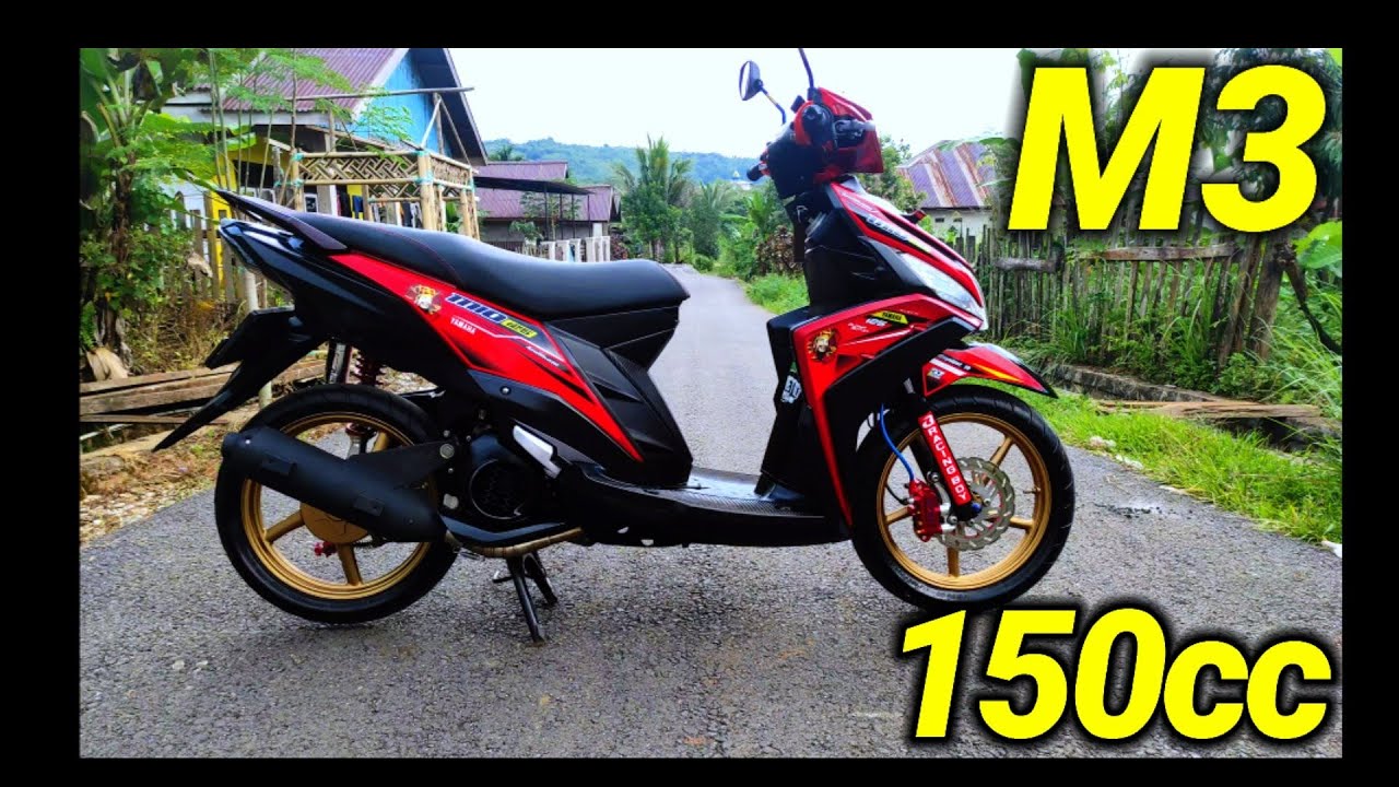 bore up MIO M3 150cc HARIAN dan Touring - YouTube