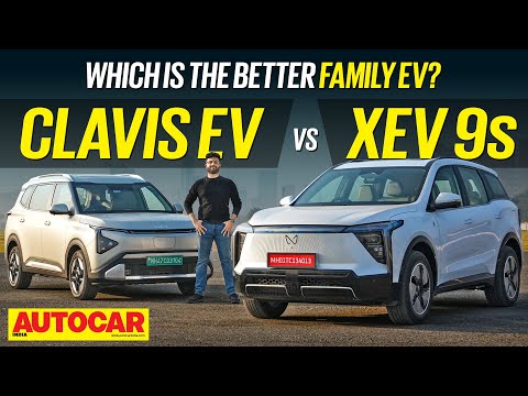 Mahindra XEV 9S vs Kia Carens Clavis EV - 7-seater EVs battle it out | Comparison | Autocar India