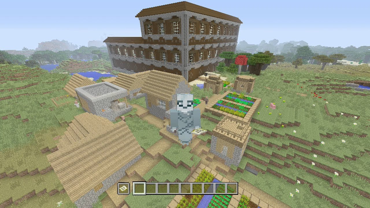 Minecraft Xbox One / PS4 TU62 Seed: Cool 6.5 Village Loot Seed! - YouTube