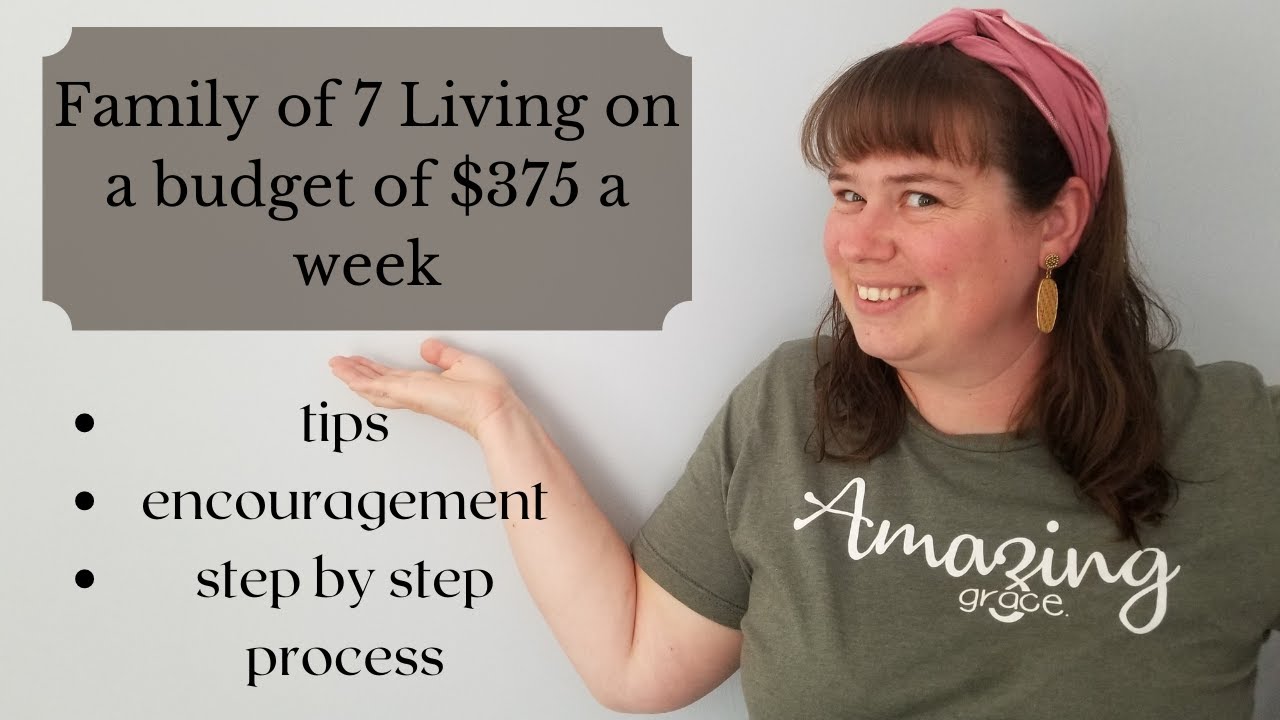 How to Live on a Low Budget Income || Step 1, Creating the Budget - YouTube