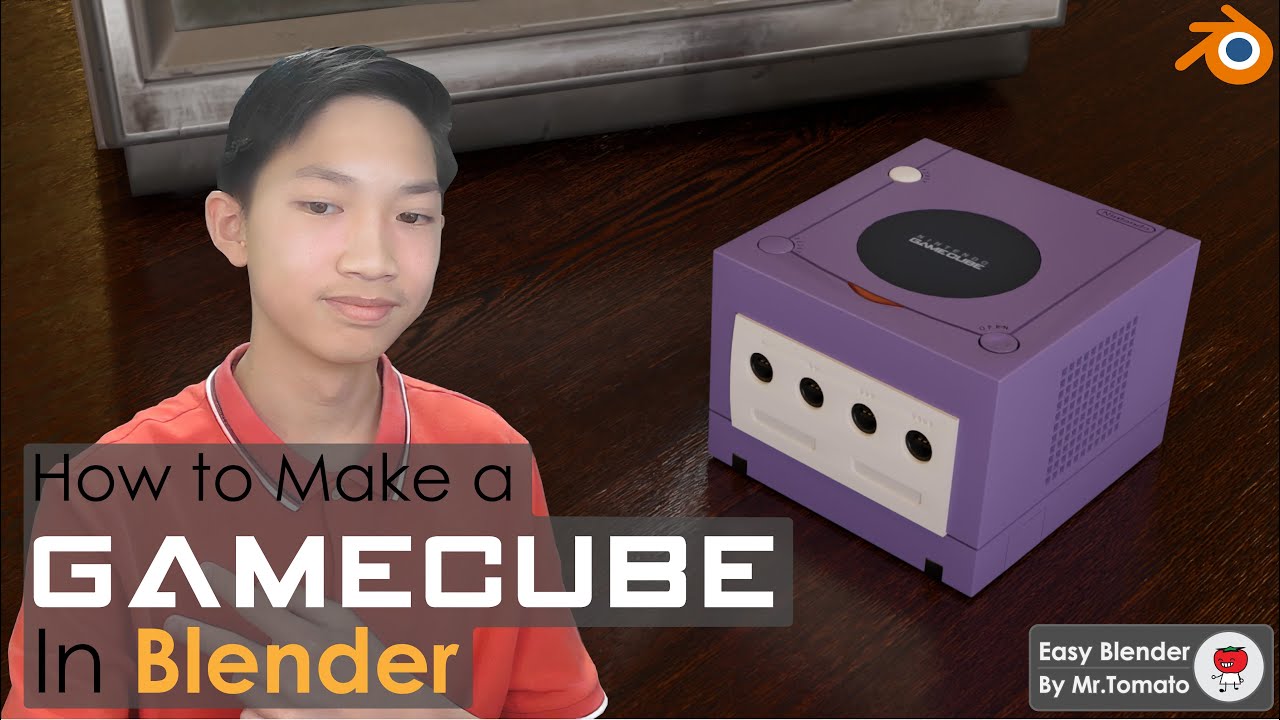 How to Make a GameCube In Blender - YouTube