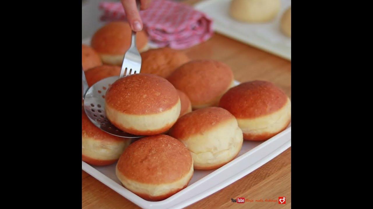 RECEPT ZA KROFNE #krofne - YouTube