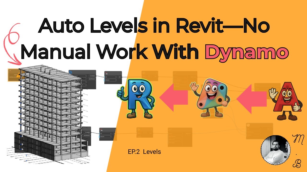 Create Levels in Revit with Dynamo! 2D to 3D Automation – Doctor Dynamo S1.P2: 🔥 - YouTube