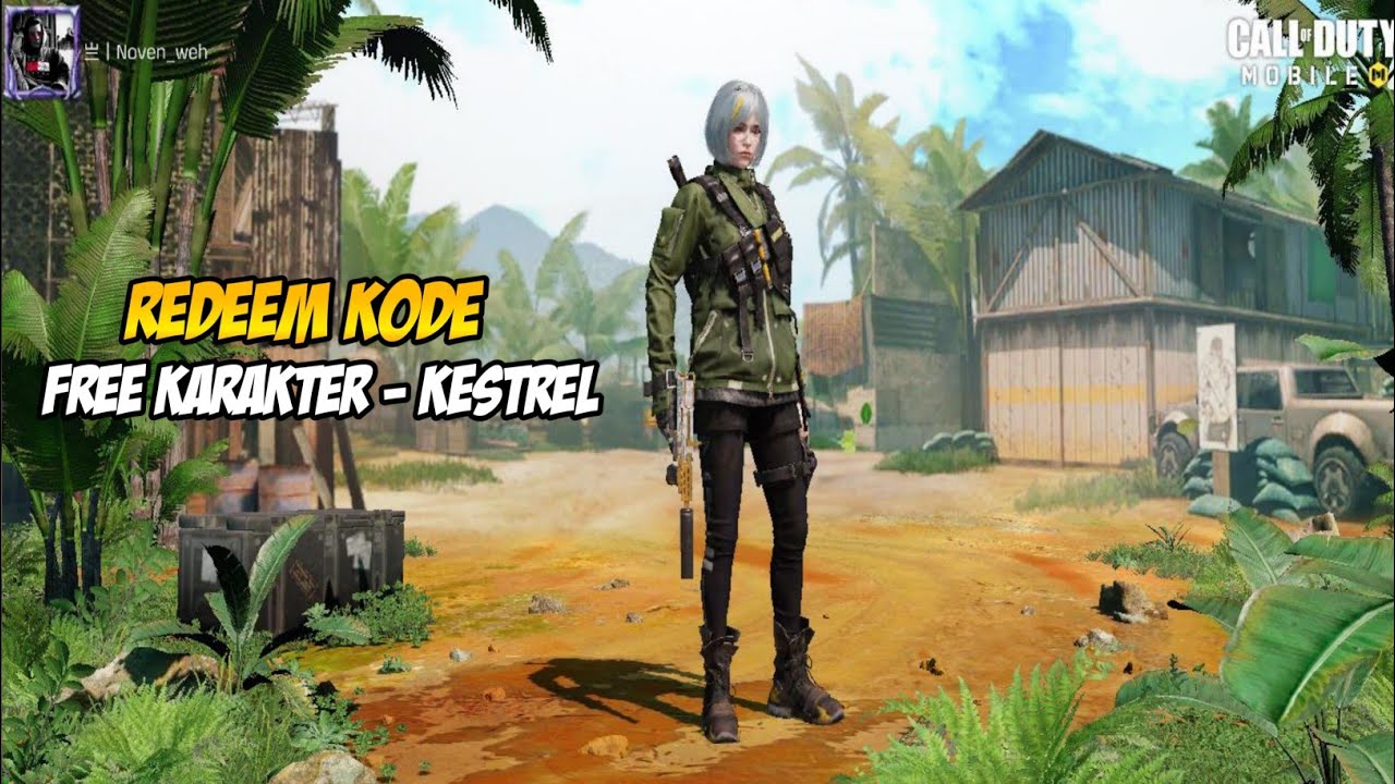 Redeem kode Terbaru codm free karakter kestrel | CODM indonesia - YouTube