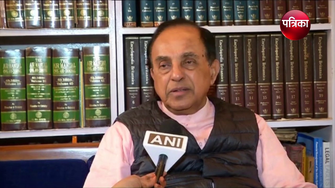 You can’t expect people to become friend overnight: Subramanian Swamy ...