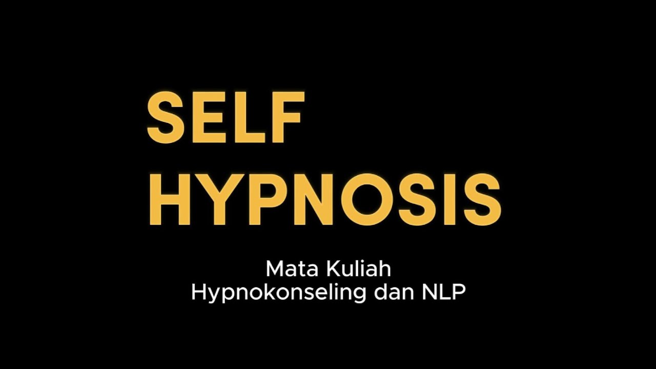 SELF HYPNOSIS - YouTube
