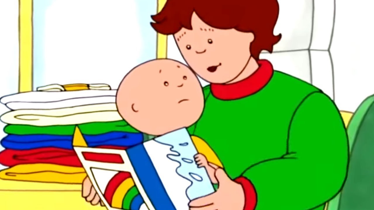 Caillou and Reading | Caillou | Cartoons for Kids | WildBrain Toons ...