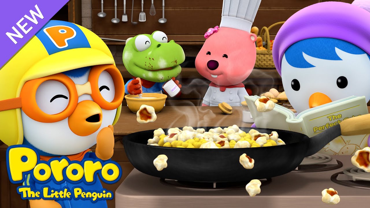 🌟Lagu terbaru | [New] Pororo Hari Thanksgiving🍳🧂🥣 | Pororo Si Penguin ...
